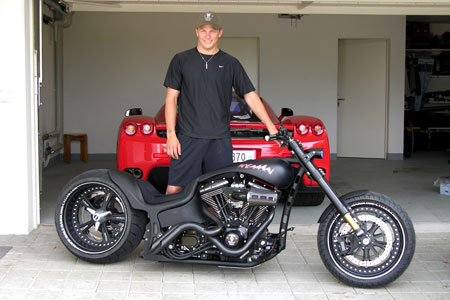 Sonic Fields:Kimi Raikkonen`s Iceman Chopper Bike