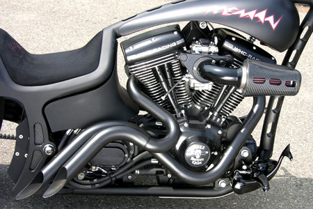 Sonic Fields:Kimi Raikkonen`s Iceman Chopper Bike