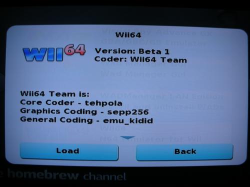 Wii Wii64 Beta 1 (N64 Emulator) : 네이버 블로그
