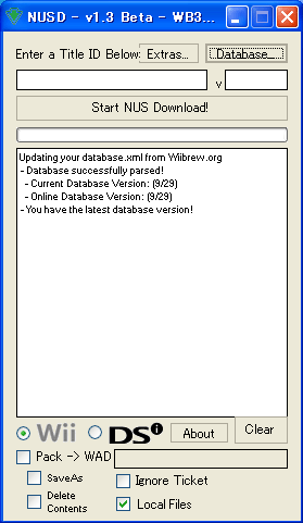Wii NUS Downloader v1.3 Beta : 네이버 블로그